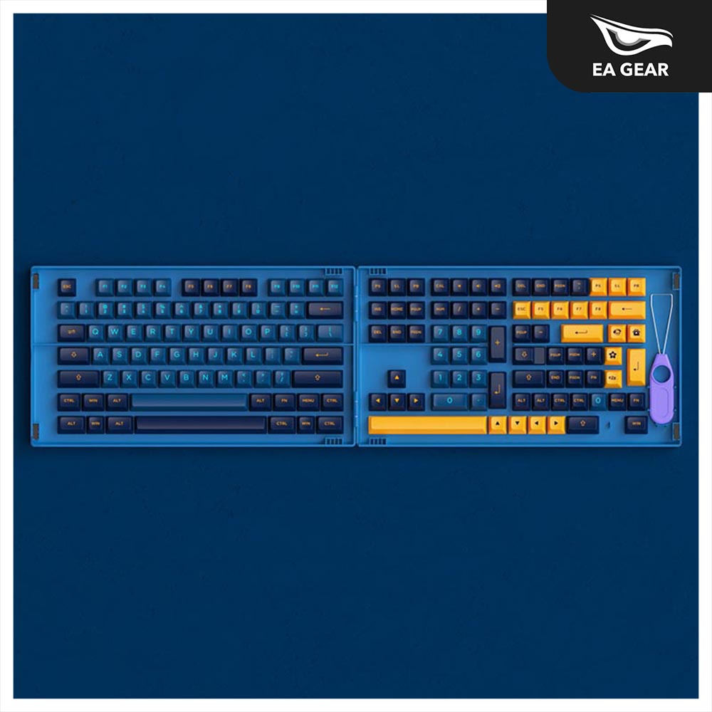 Akko Macaw Keycap Set (PBT Double-Shot/ASA profile/199 buttons) - EA ...