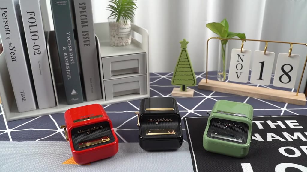 NIIMBOT B21 Portable Thermal Printer Bluetooth Label Printing Inkless ...