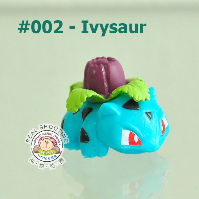 [002-Ivysaur] Pokemon Pikachu Collective Figures Toy Doll Cake Topper ...