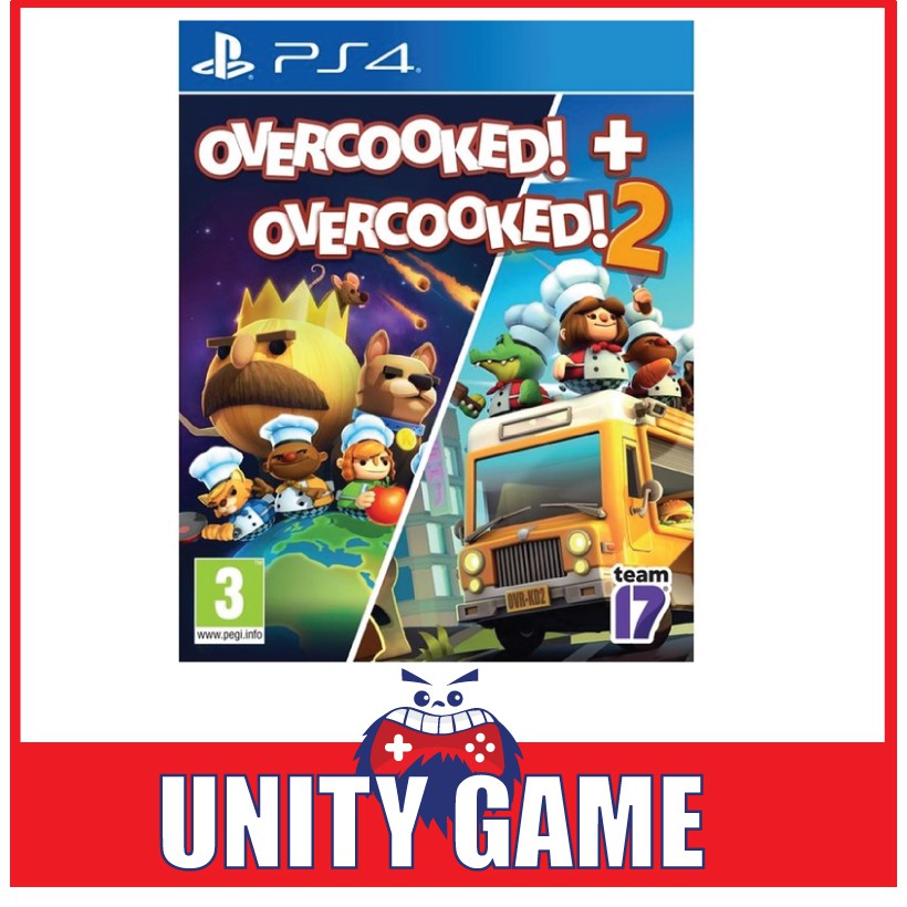 PS4 OVERCOOKED OVERCOOKED 2 R1 ENG Shopee Malaysia