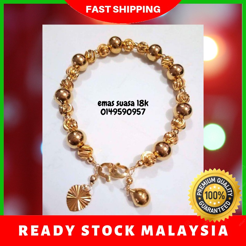 💥ORIGINAL💥EMAS SUASA 18K | Shopee Malaysia