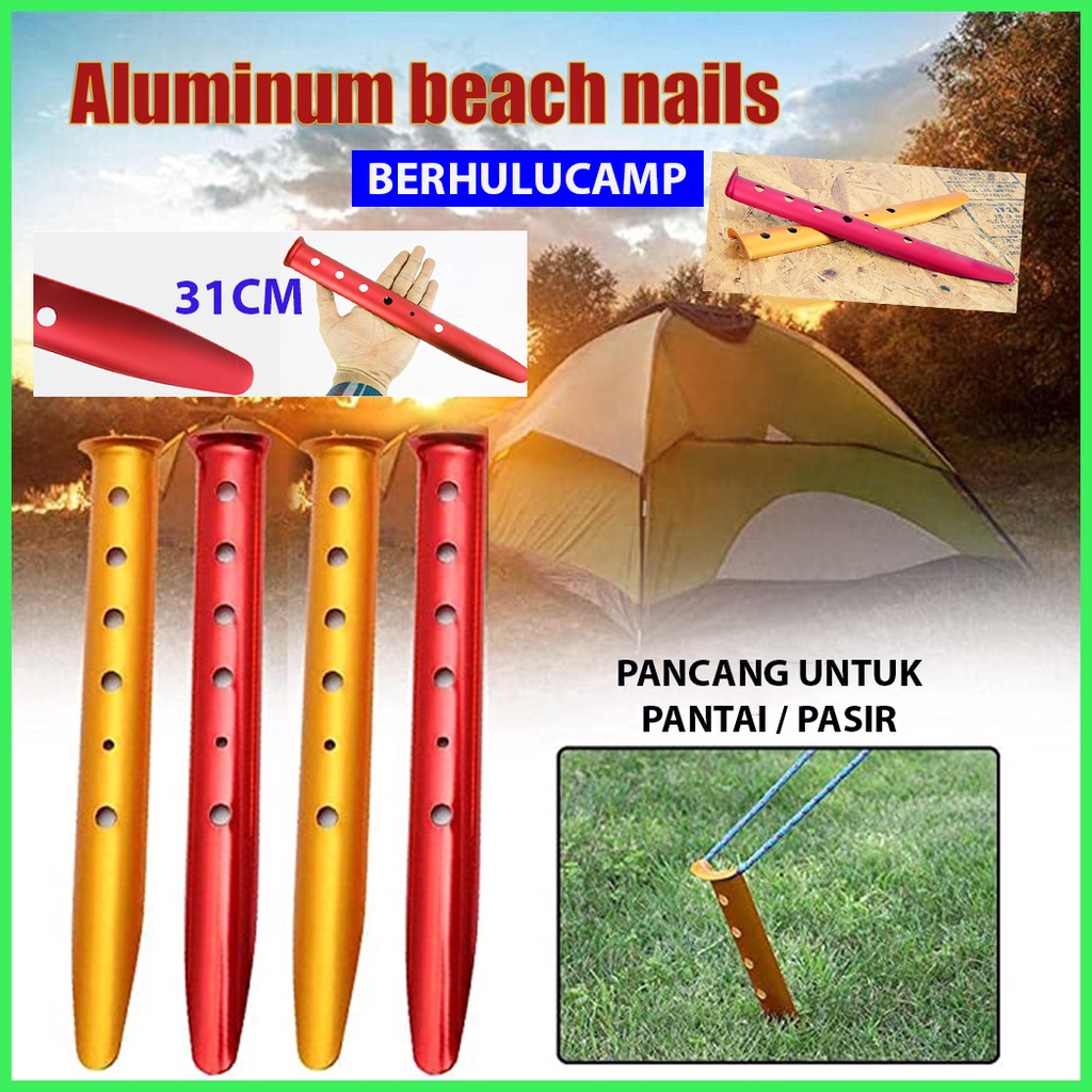 Peg Stake 31cm Camping Peg Flysheet Peg Tent Peg Tarp Peg U shape Sand ...