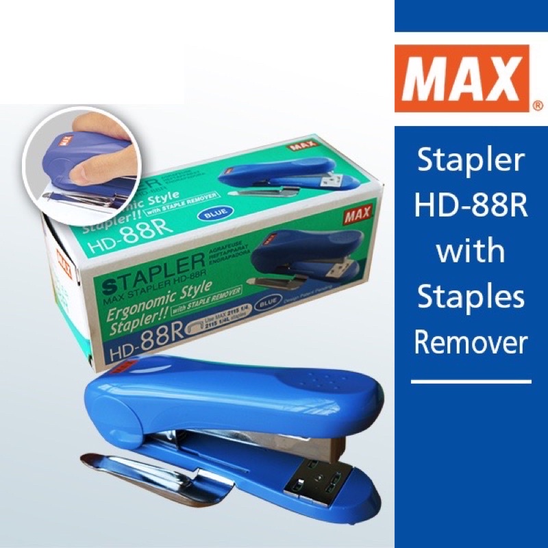Max Stapler HD-88R with Staples Remover / Mesin Stapler /Use max 2115 ...