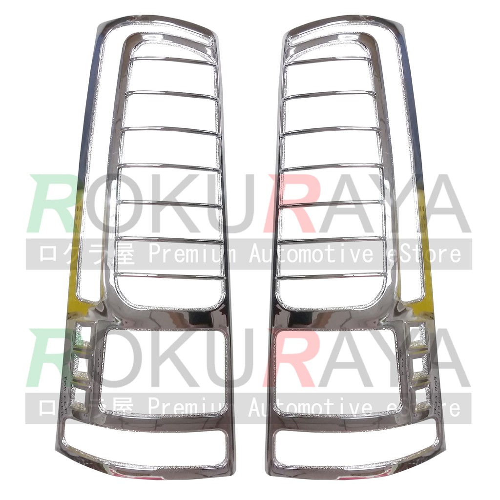Toyota Avanza 1st Gen (2004) Car Rear Back Tail Lamp Light Cover Chrome ...