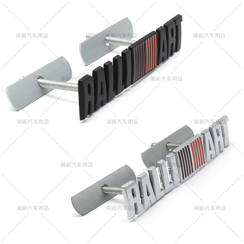 Car Grill Emblem Auto Front Grille Badge For Mitsubishi Ralliart Logo ...