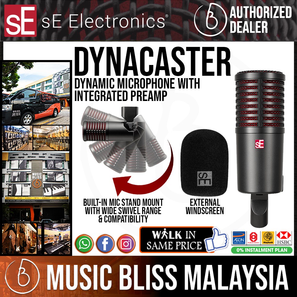 sE Electronics DynaCaster DCM8 Dynamic Microphone | Shopee Malaysia