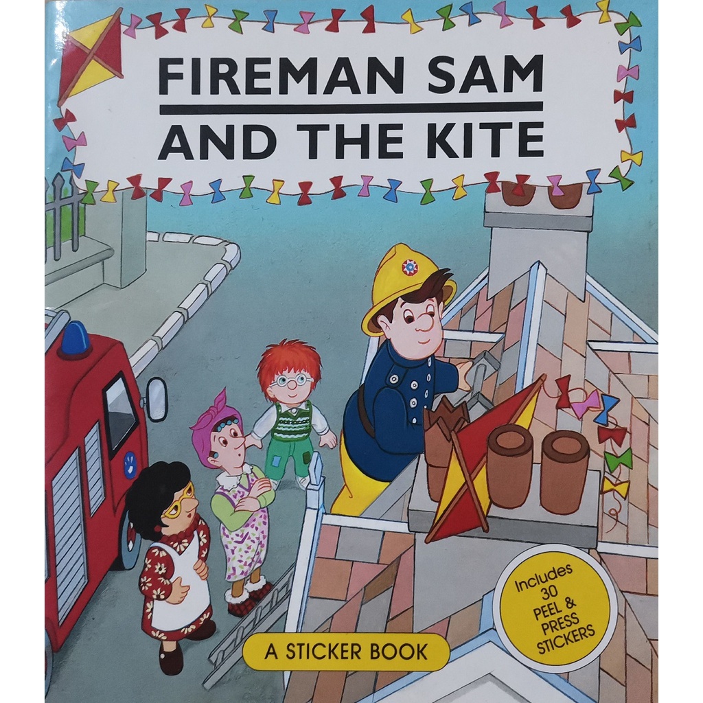 Fireman Sam and the Kite [Preloved/Secondhand Children Book] | Shopee ...
