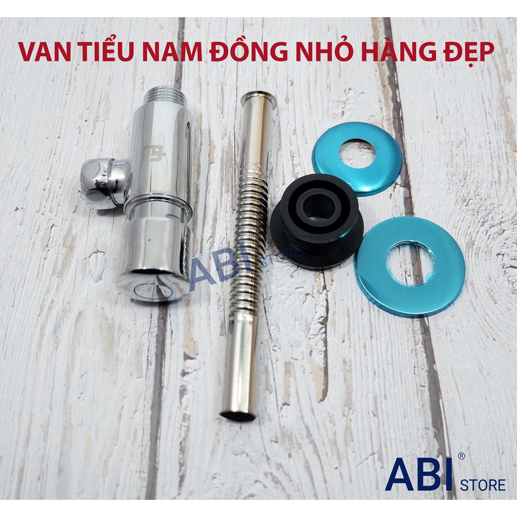 Heavy, beautiful chrome-plated copper urinal valve, push-button urinal ...