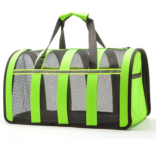 READY STOCK Pet Breathable Foldable Travel Carrier Bag Beg Kucing ...