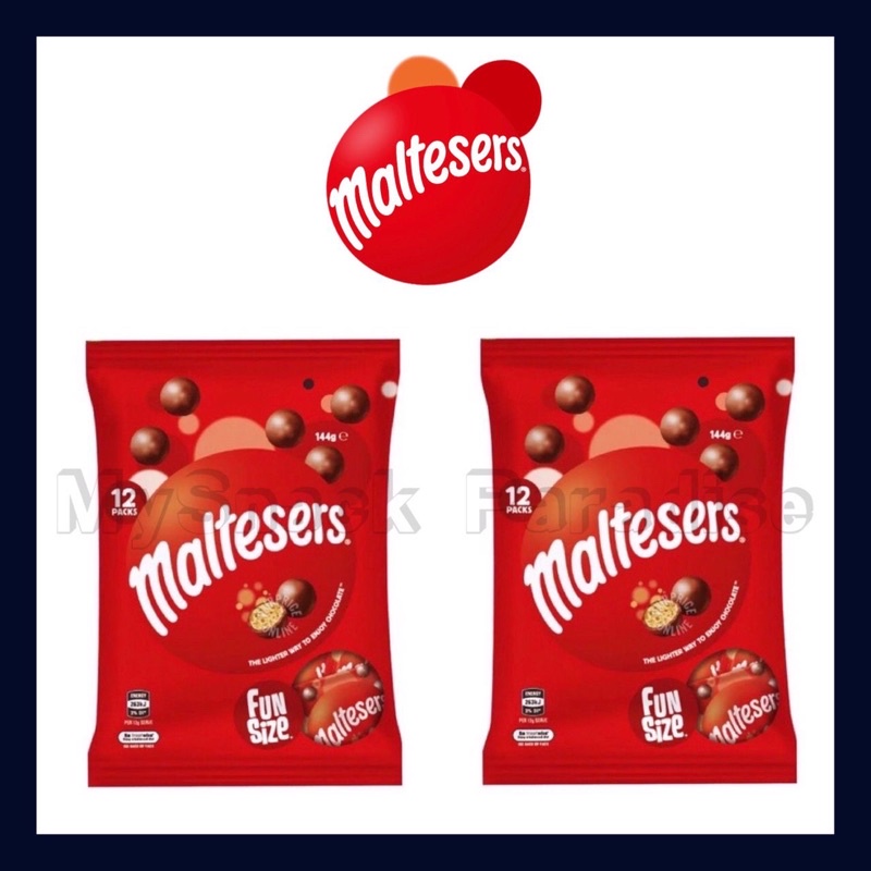 Maltesers Fun Size 144g (12 mini packs ) | Shopee Malaysia