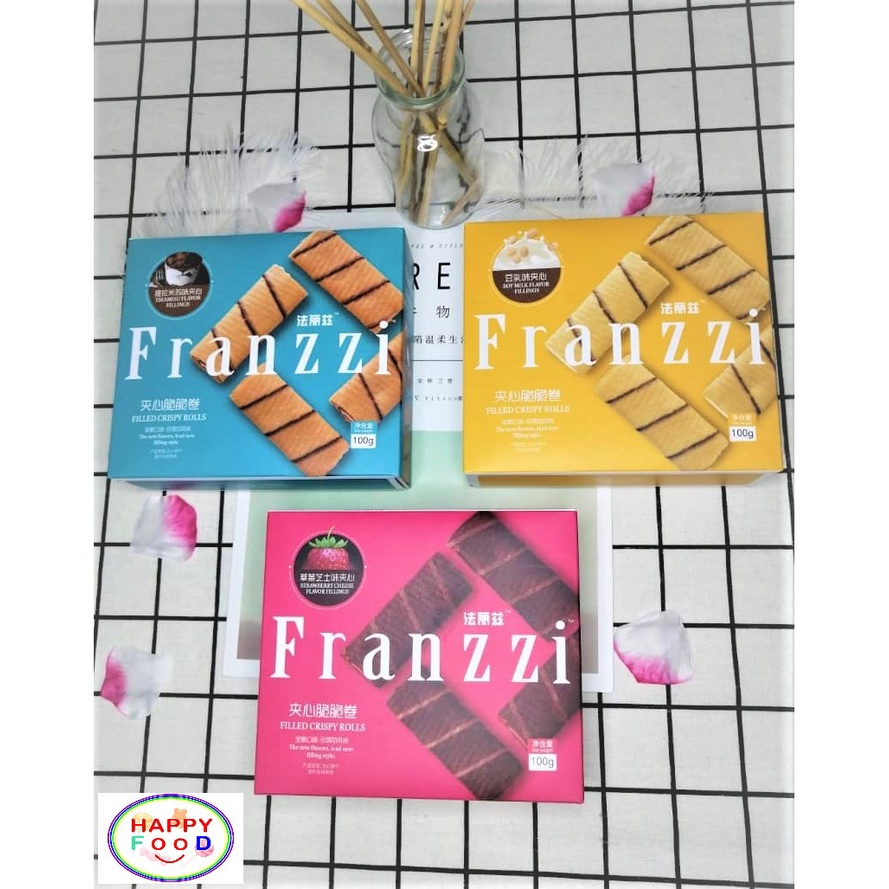 FRANZZI Filled Crispy Rolls (100g) | Shopee Malaysia
