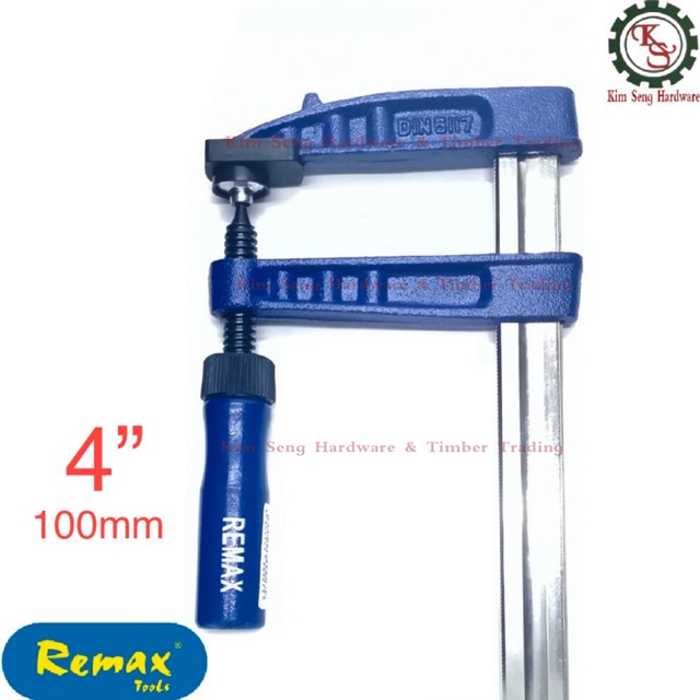 REMAX Quality F Clamp 4” With Fast Action Sliding Locking Arm Bar Speed ...