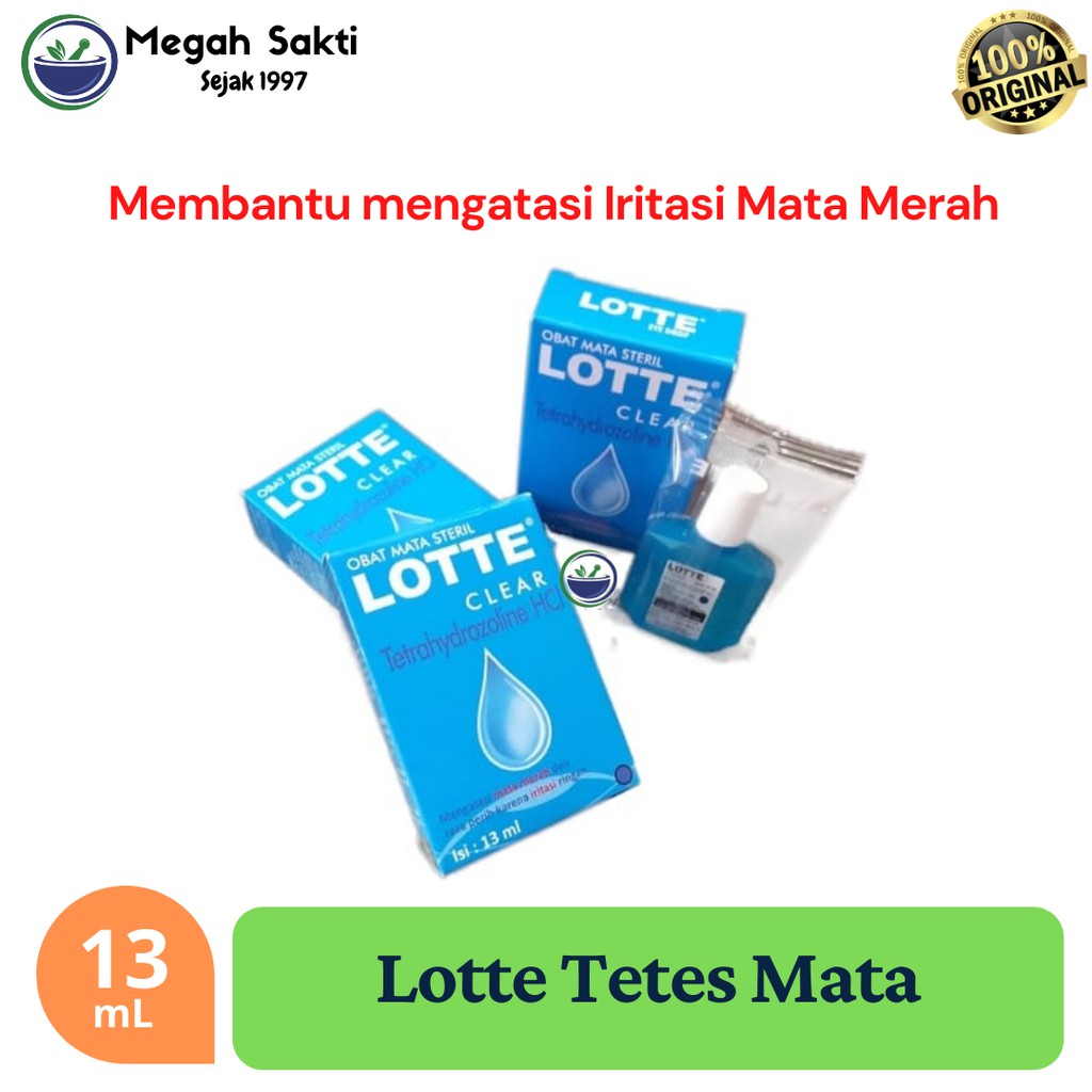 MATA Mgs - LOTTE CLEAR Sterile Eye Drops 13 mL | Shopee Malaysia