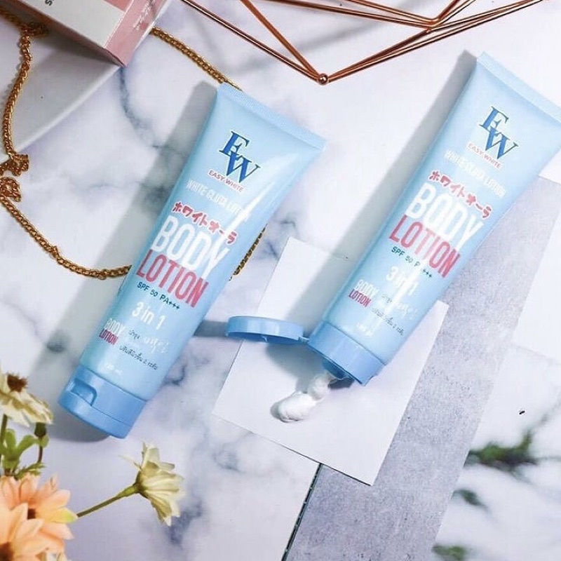 🆕𝑬𝑾 𝑬𝒂𝒔𝒚 𝑾𝒉𝒊𝒕𝒆 𝑩𝒐𝒅𝒚 𝑳𝒐𝒕𝒊𝒐𝒏 (120ml) | Shopee Malaysia