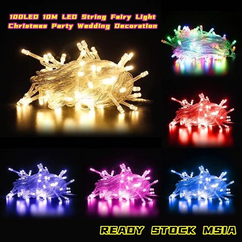 LED Raya Colorful Cristal Light Full Copper (10M) | Shopee Malaysia