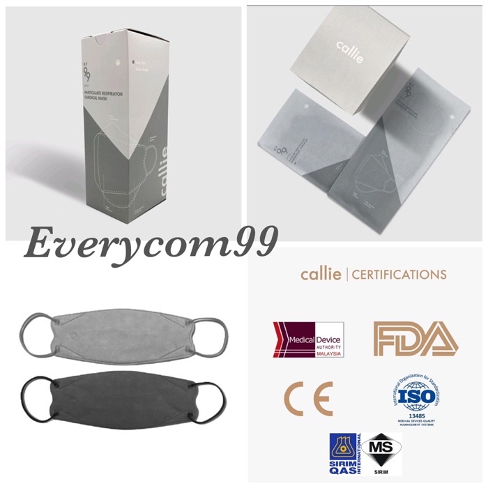 Callie KN95 Quantum Supreme Beige FFP2 NR D Respirator Surgical/ KF99 ...