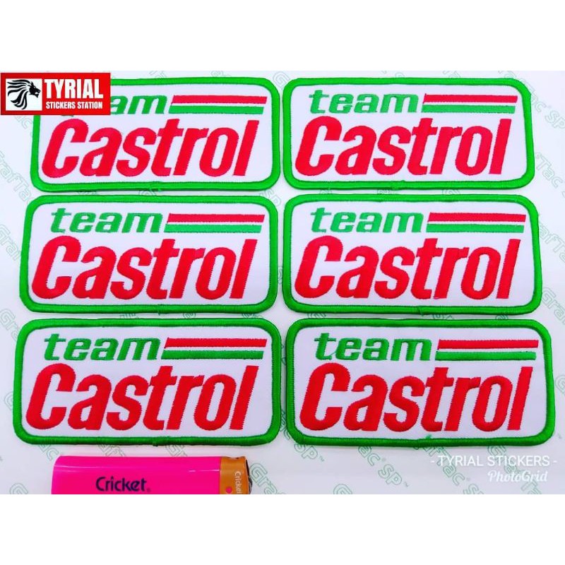 PATCHES MOTOR CASTROL | Shopee Malaysia