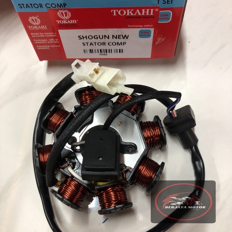Magnet stator fuel coil Suzuki Rg110/Rgv120/V100/Gsx/Fx110/Smash/Shogun ...