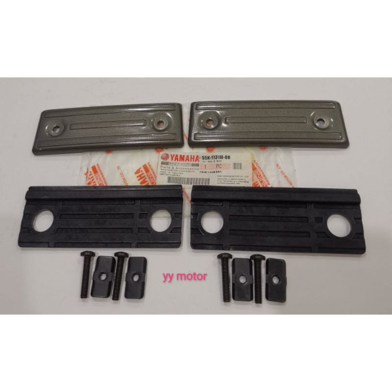 RXZ / 135 Block Cover Set (Kiri & Kanan + Getah + Screw Set) Original ...