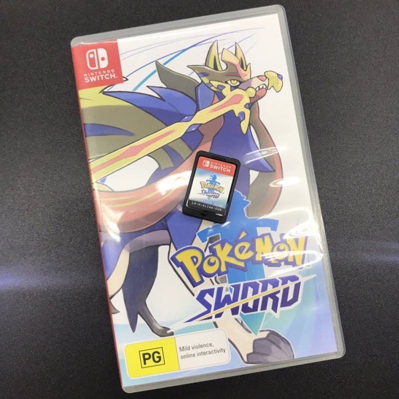 ( USED ) Nintendo Switch Pokemon Sword | Shopee Malaysia