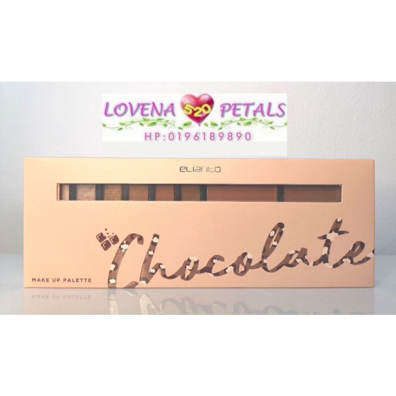 Elianto Eyeshadow Make Up Pallete (Chocolate) | Shopee Malaysia