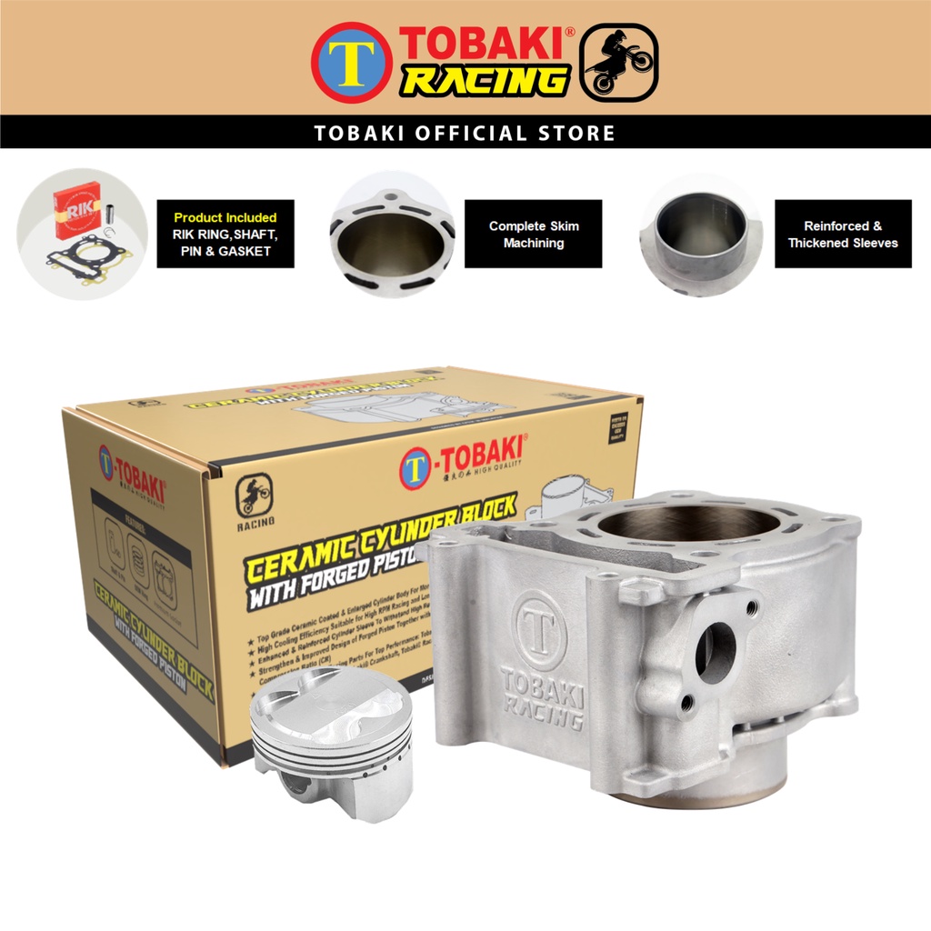 TOBAKI RACING CERAMIC BLOCK SETS LC135 | Shopee Malaysia