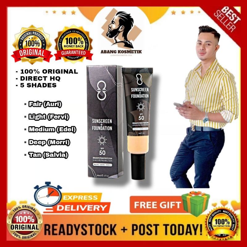 Alha Alfa Sunscreen SPF50 + Foundation 💥POS TODAY 💯DIRECT HQ FREE GIFT ...
