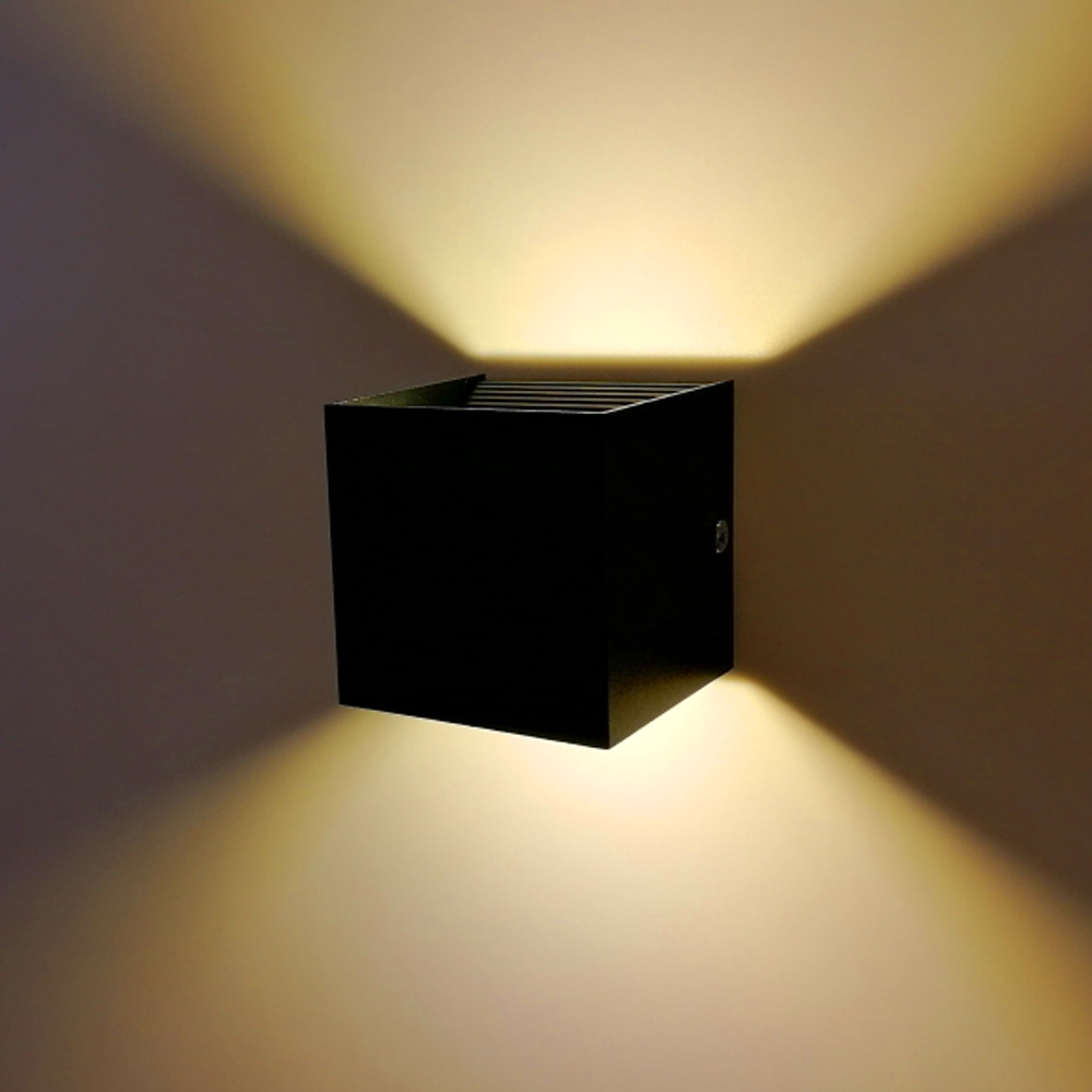 Modern LED Wall lamp 12W Energy Saving Aluminum Up Down Indoor Bedroom ...