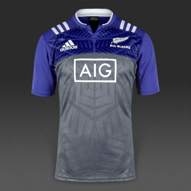 Genuine Adidas NZ All Blacks Training Rugby Jersey | Shopee Malaysia