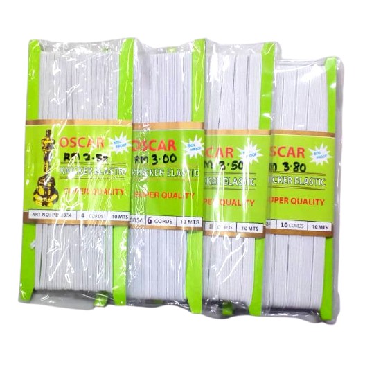 Getah OSCAR (Knicker elastic/getah seluar kecil/getah kain kecil) 4, 6 ...