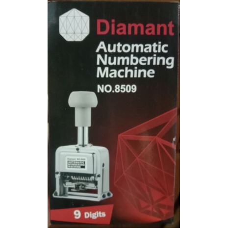 Self Inking Digit Cap Stamping Automatic Numbering Machine | Shopee ...