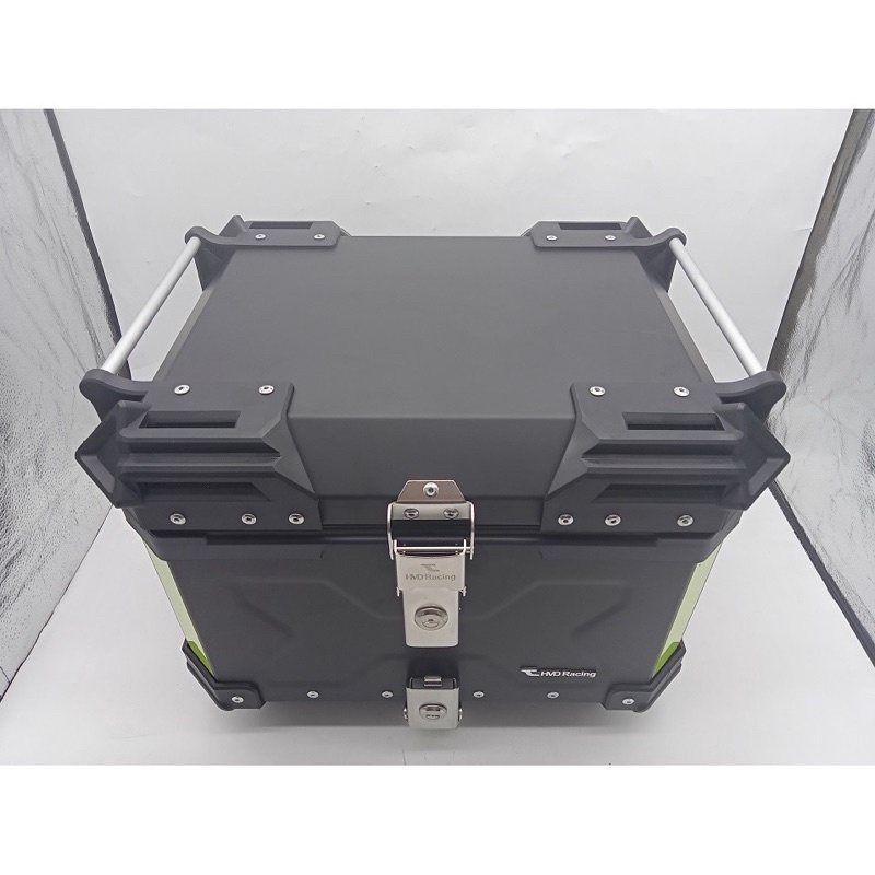 Motorcycle Top Box AlloyTop with bracket box 55L WITH Backrest PAD ...