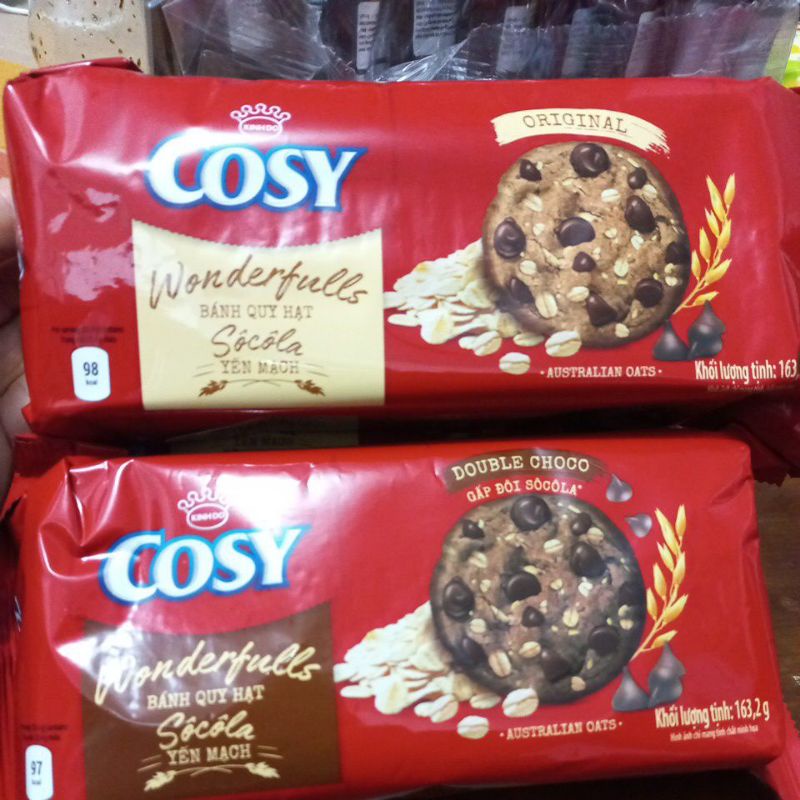 Cozy chocolate oatmeal biscuits 153g pack | Shopee Malaysia