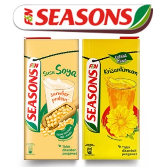 Minuman Kotak F&N Seasons 1 Liter Chrysanthemum / Soya Bean | Shopee ...