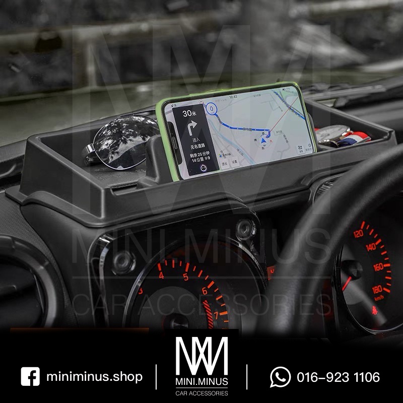 Suzuki Jimny JB74 2019–2023 Dashboard Organizer Box – Multi-Compartment Storage Tray | Shopee ...