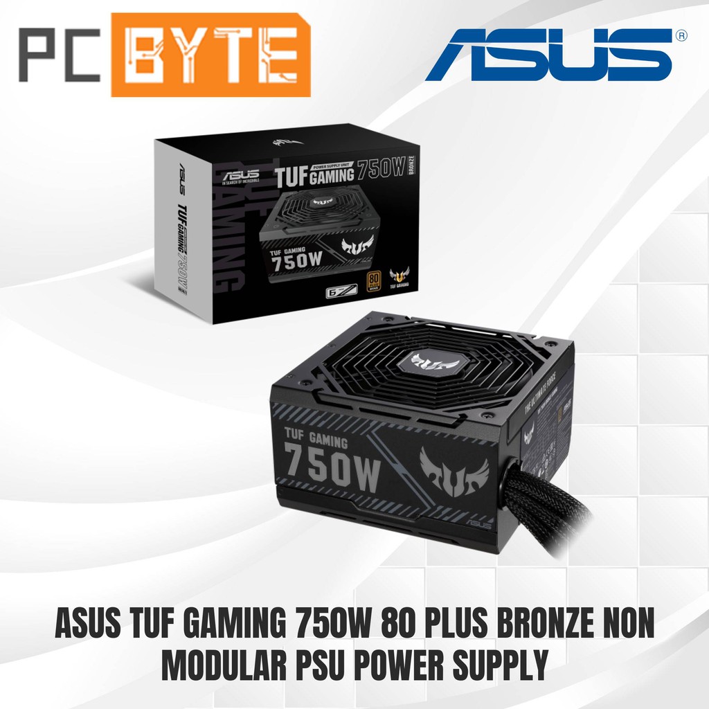 ASUS TUF Gaming 80 Plus Bronze Non Modular PSU Power Supply (750W) | Shopee Malaysia