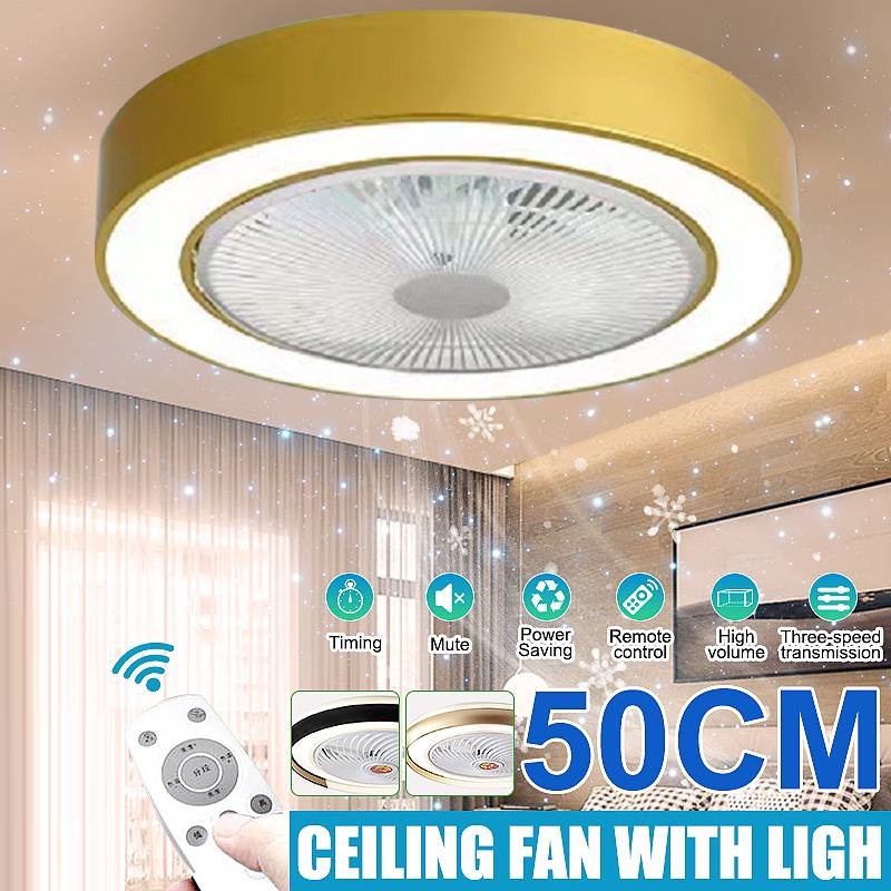 Smart ceiling fan with light for living room, study room, office ...