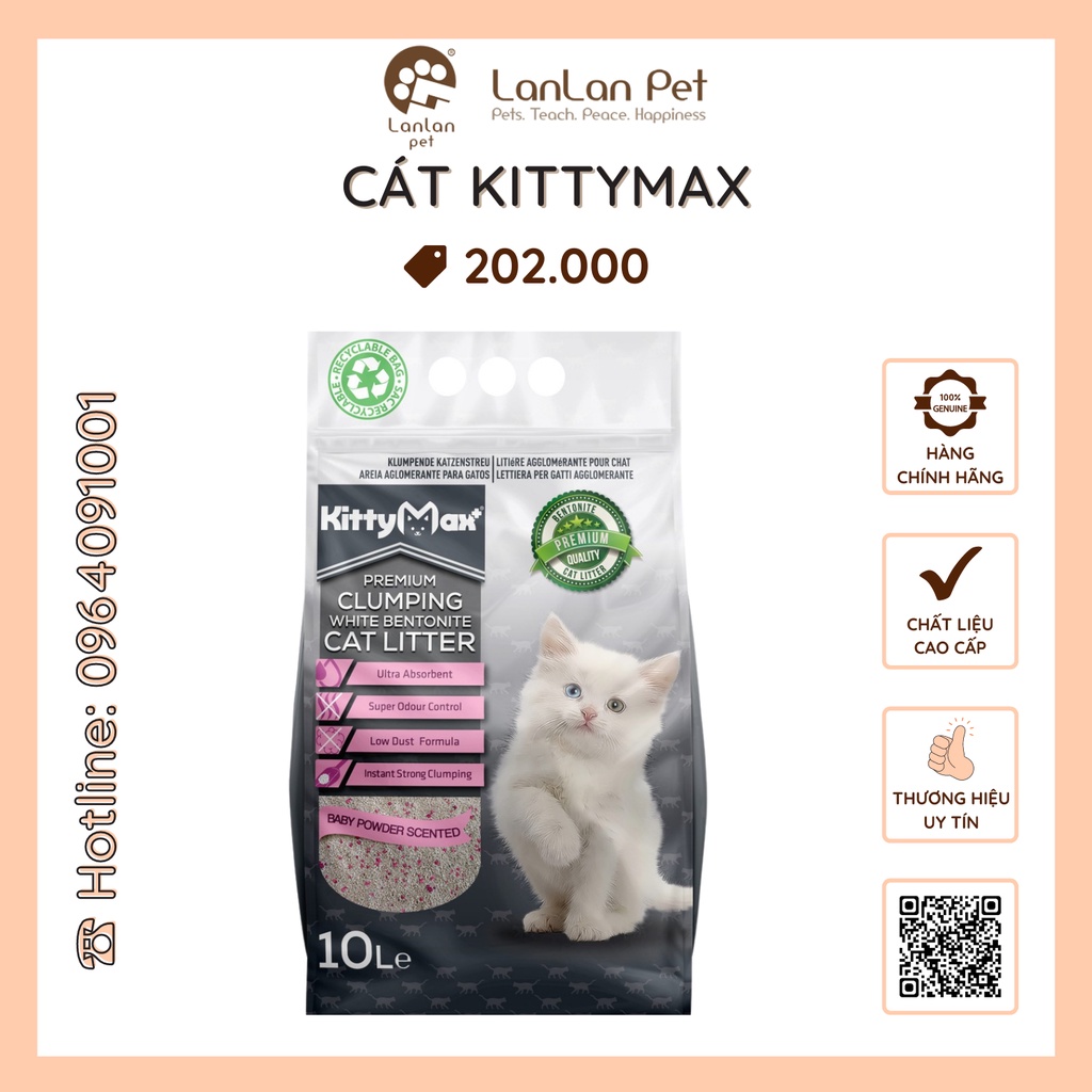 Kittymax Cat Litter 5 Scents Super Economical, Excellent Deodorizing ...