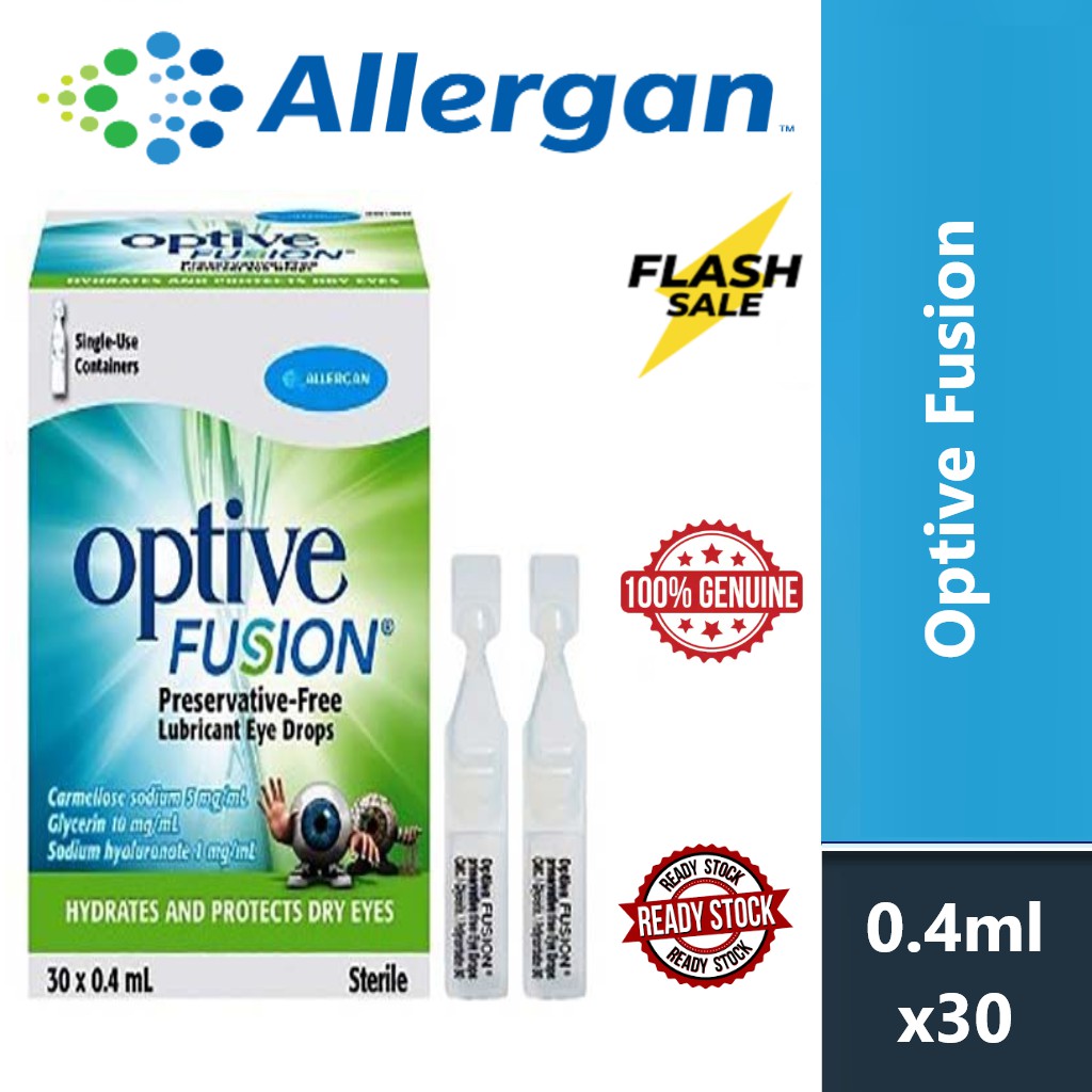 SALE!! (EXP:03/22) Optive Fusion UD (0.4ml X 30's) | Shopee Malaysia