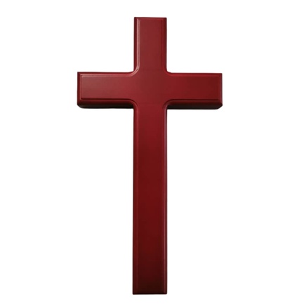 Solid Wooden Cross Beech Wood 32 cm (Premium) * Christian Gift * Chosen ...