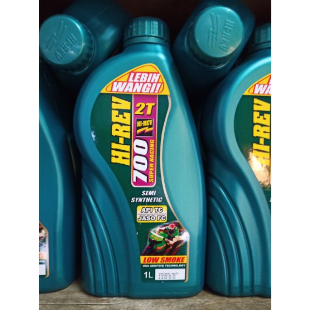 2T HI-REV 700, HI-REV 400 1 LITER WANGI | Shopee Malaysia