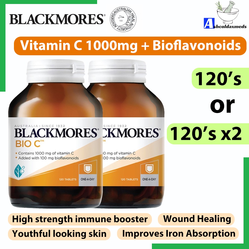 Blackmores BIO C 1000mg 120'SX2/120'S | Shopee Malaysia