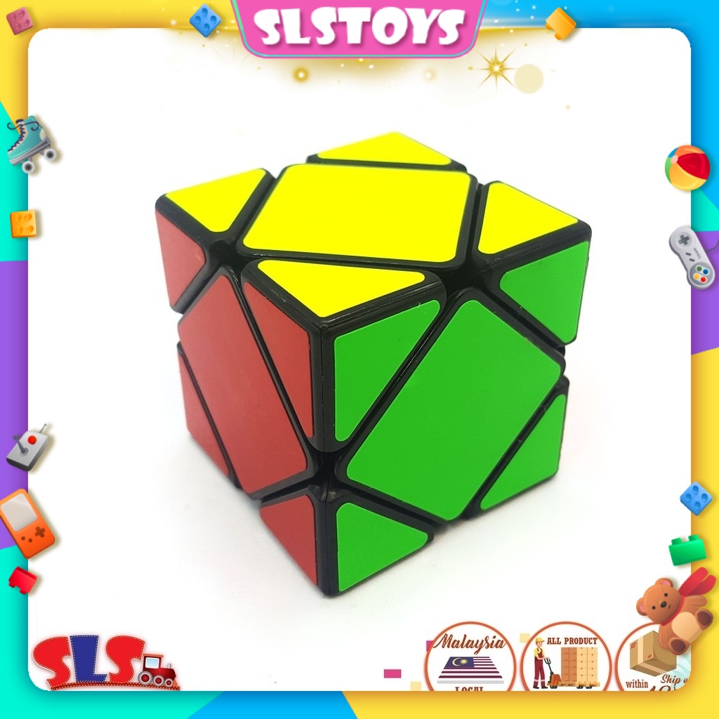 SLSTOYS Rubic Cube Magic Rubik Cube Educational Intellect Skewb Cube ...
