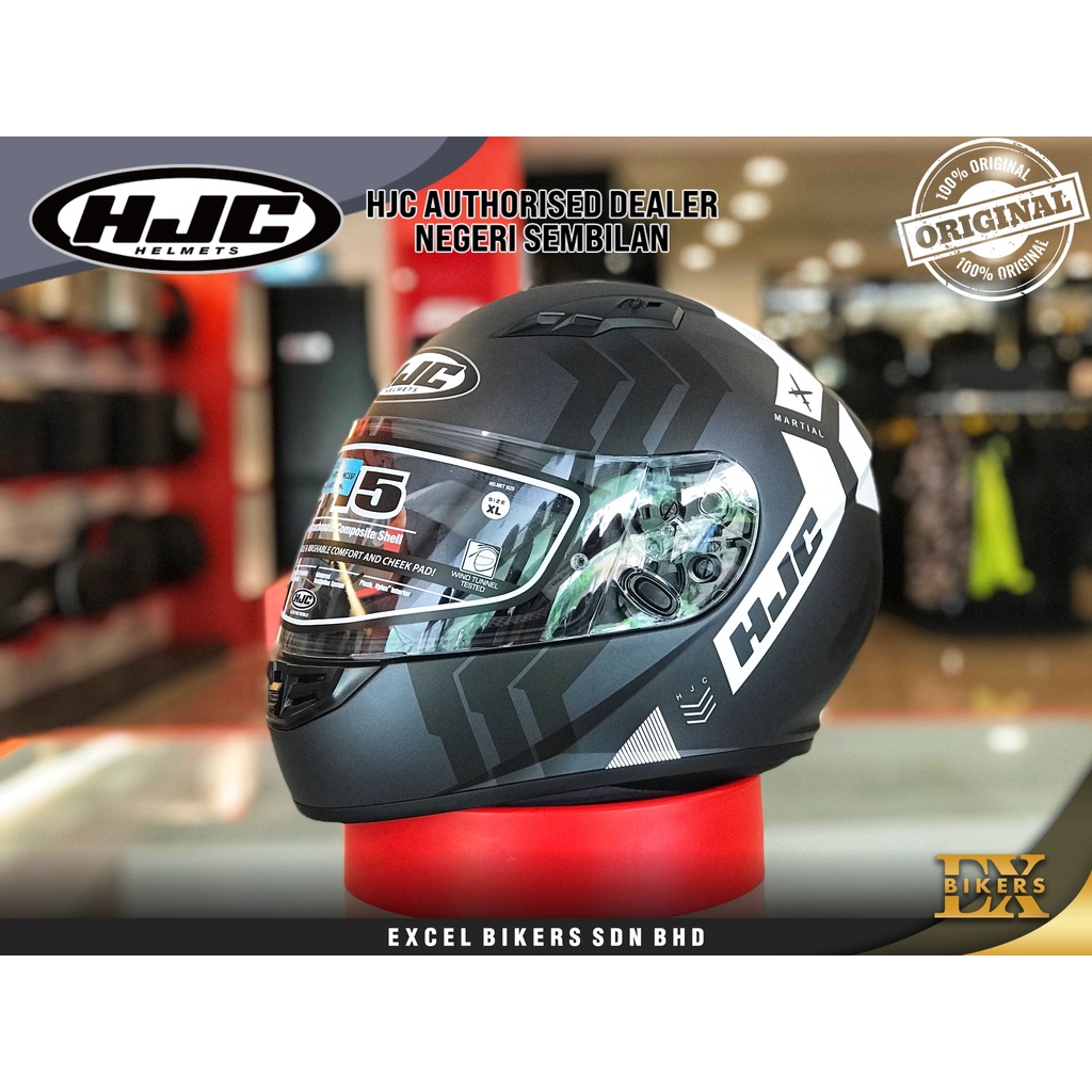 HJC FULL FACE HELMET CS15 CS-15 MARTIAL (MC5SF)/ Full Face Helmet ...