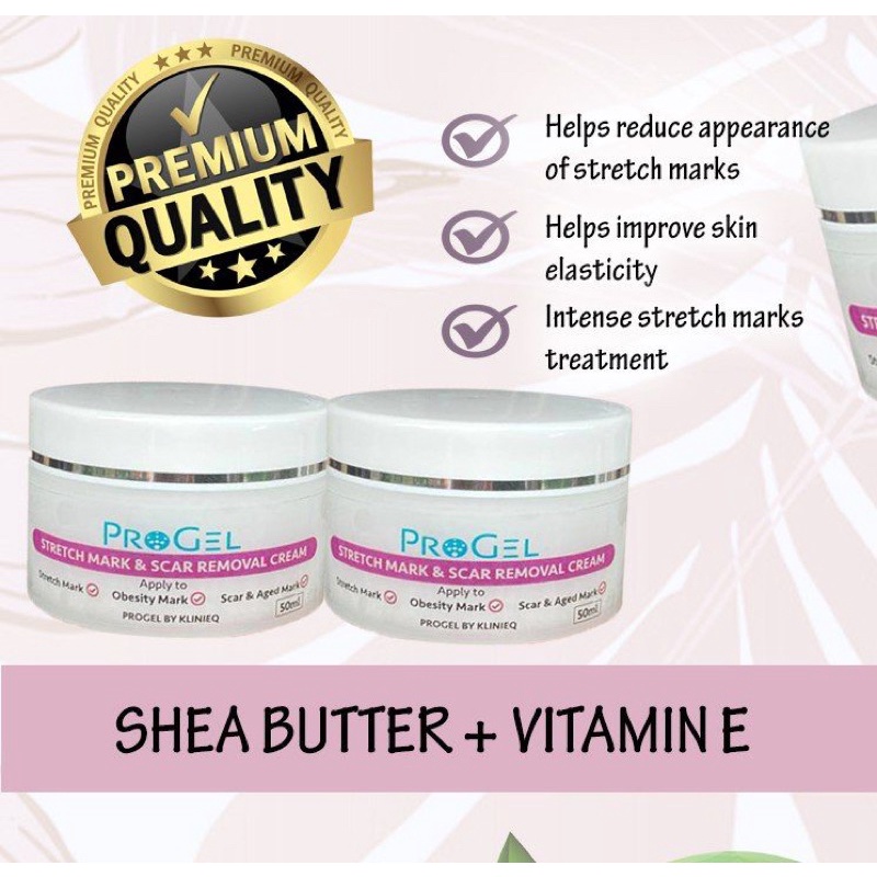PROGEL STRECHMARK AND SCAR REMOVAL CREAM 50ML | Shopee Malaysia