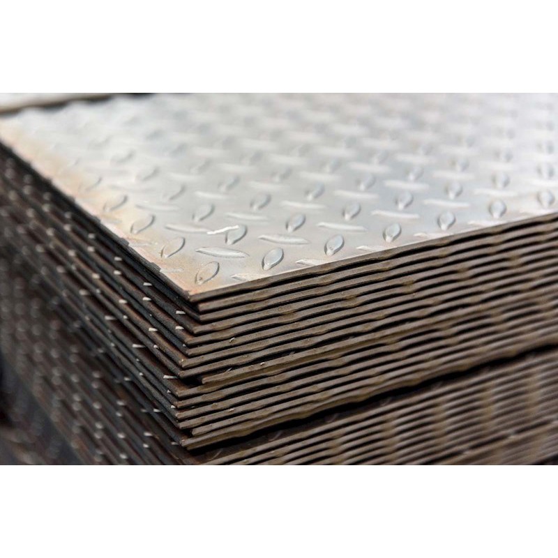 MILD STEEL CHEQUERED PLATE (PLATE BESI BUNGA), PLATE BESI LANTAI 3MM ...
