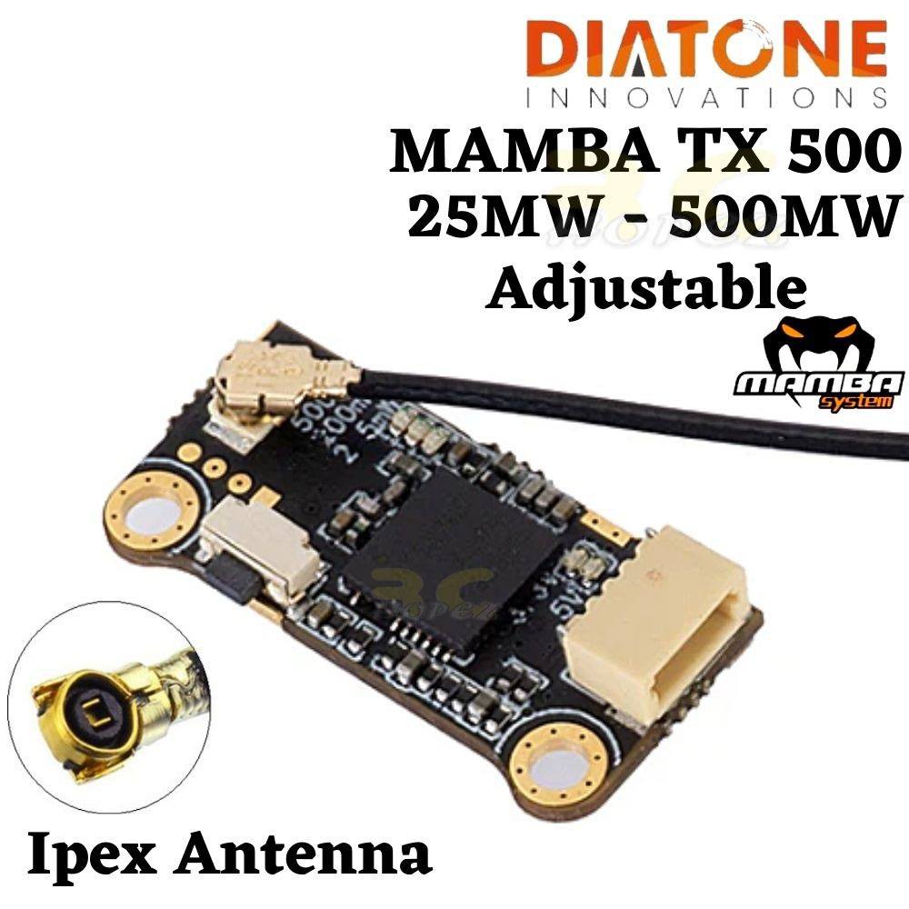 DIATONE Mamba TX500 25MW/200MW/500MW FPV Video Transmitter Ipex VTX ...