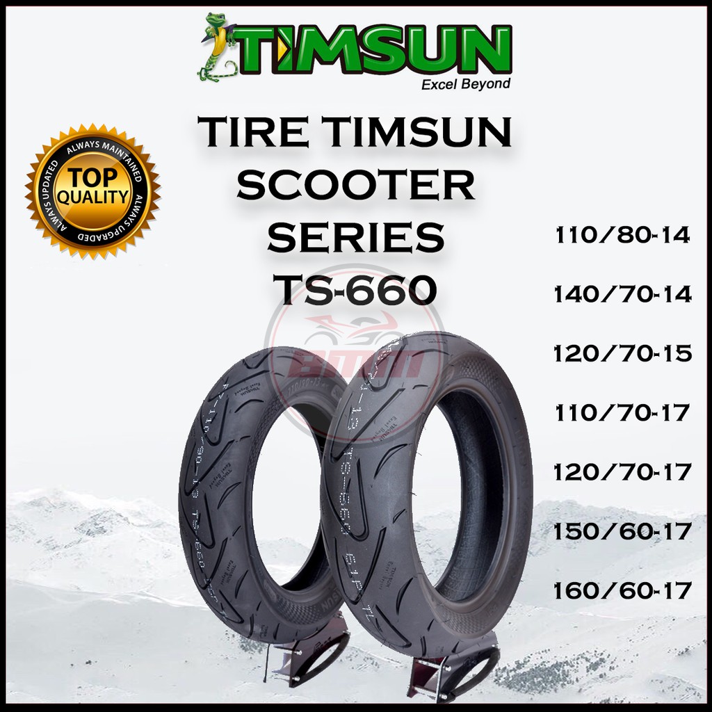 TIRE/TYRE/TAYAR TIMSUN TS660 ORIGINAL (120/70 150/60 160/60 17) (110/80 ...
