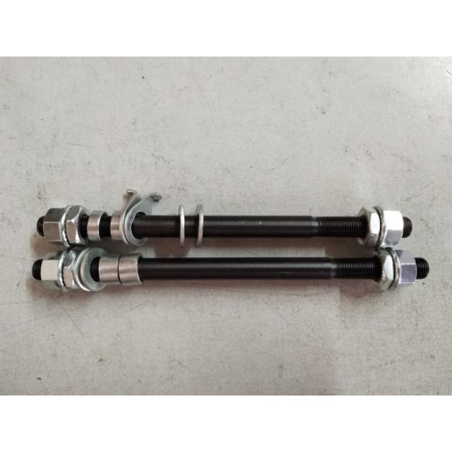 Bicycle Alloy Sport Rim Shaft Axis Axle Batang Shaft (sepasang ...