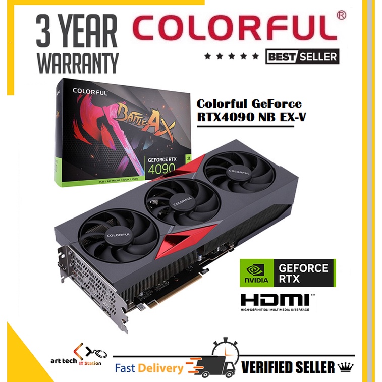 COLORFUL RTX4090 NB EX-V RTX 4090 | Shopee Malaysia